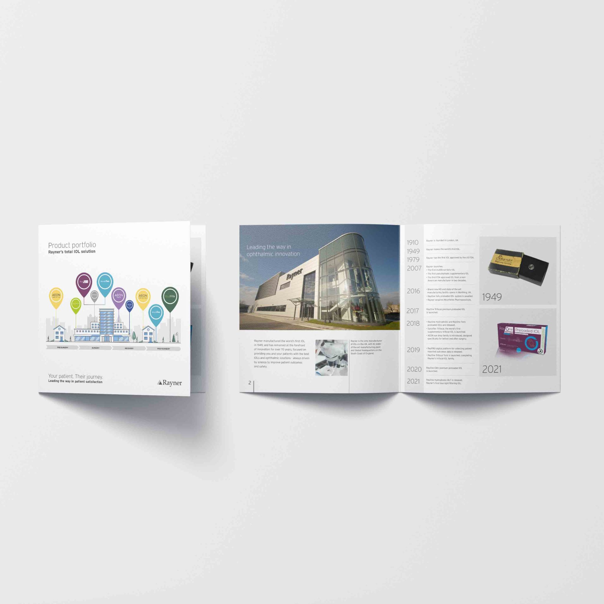 Portfolio Brochure - Rayner : Hub
