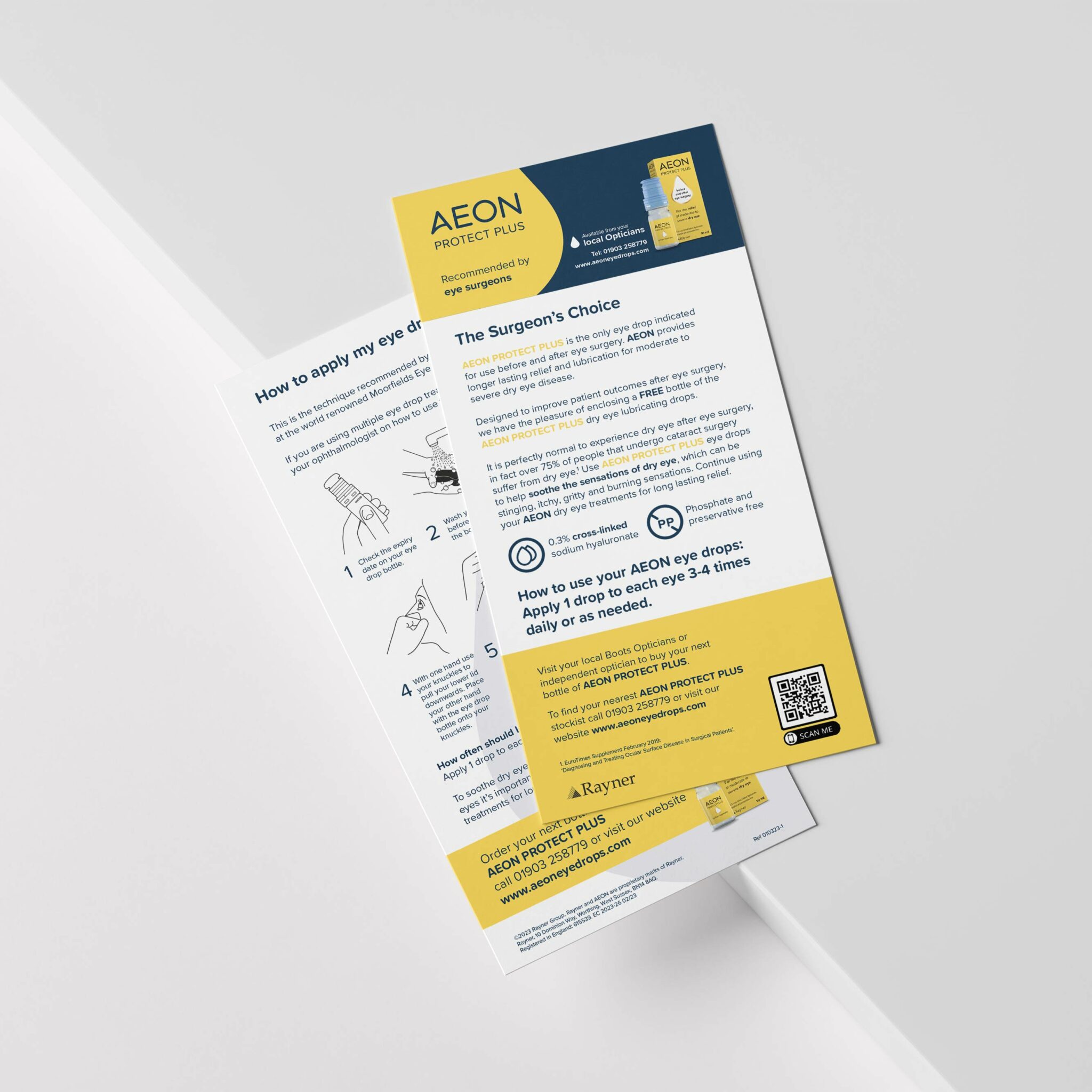 AEON Generic Educational Patient Leaflets - Rayner : Hub