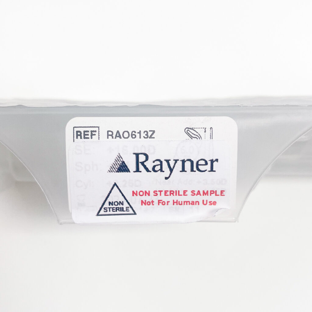 RayOne Hydrophilic Trifocal IOL - 603F - Rayner : Hub