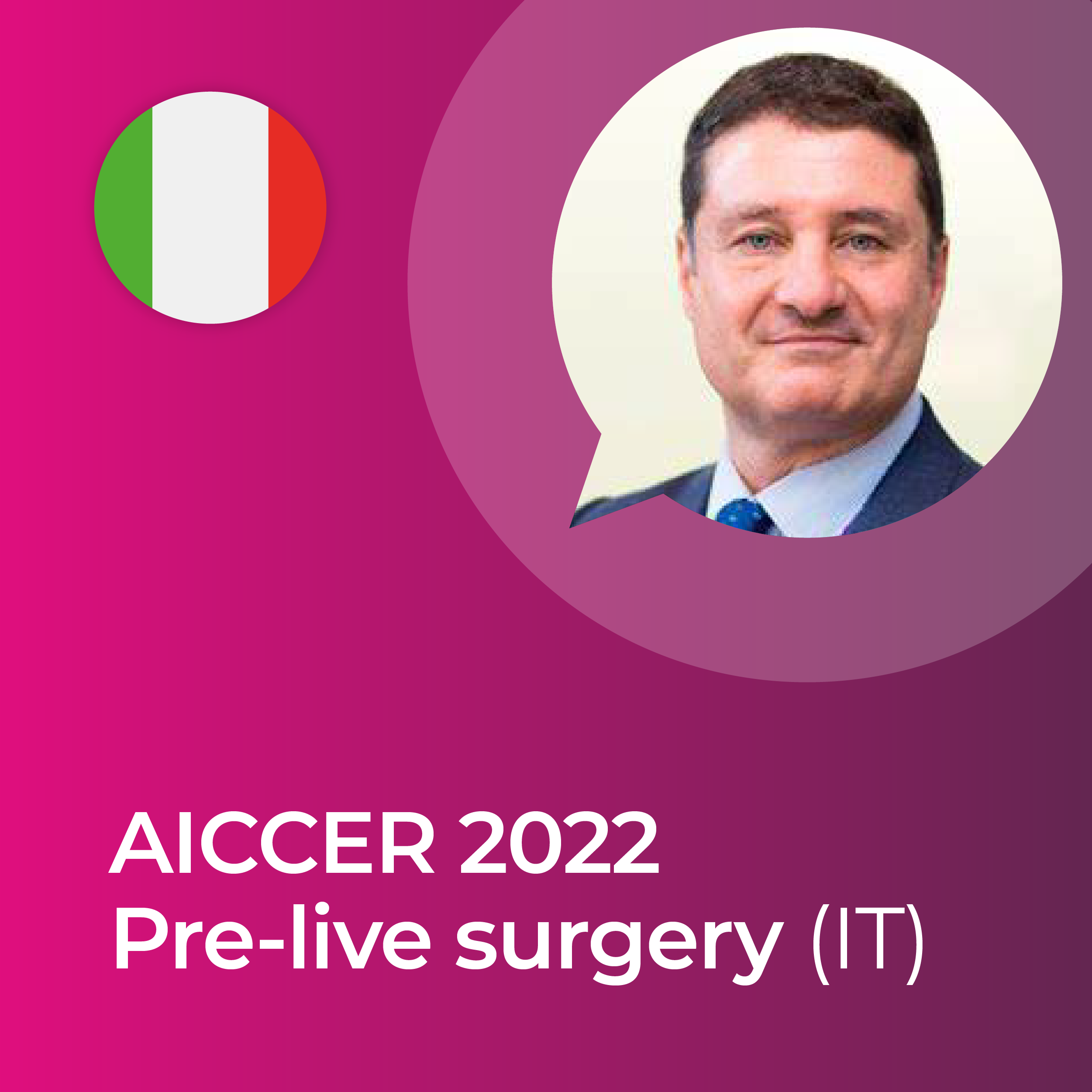 AICCER 2022 Pre-live surgery - Rayner : USA