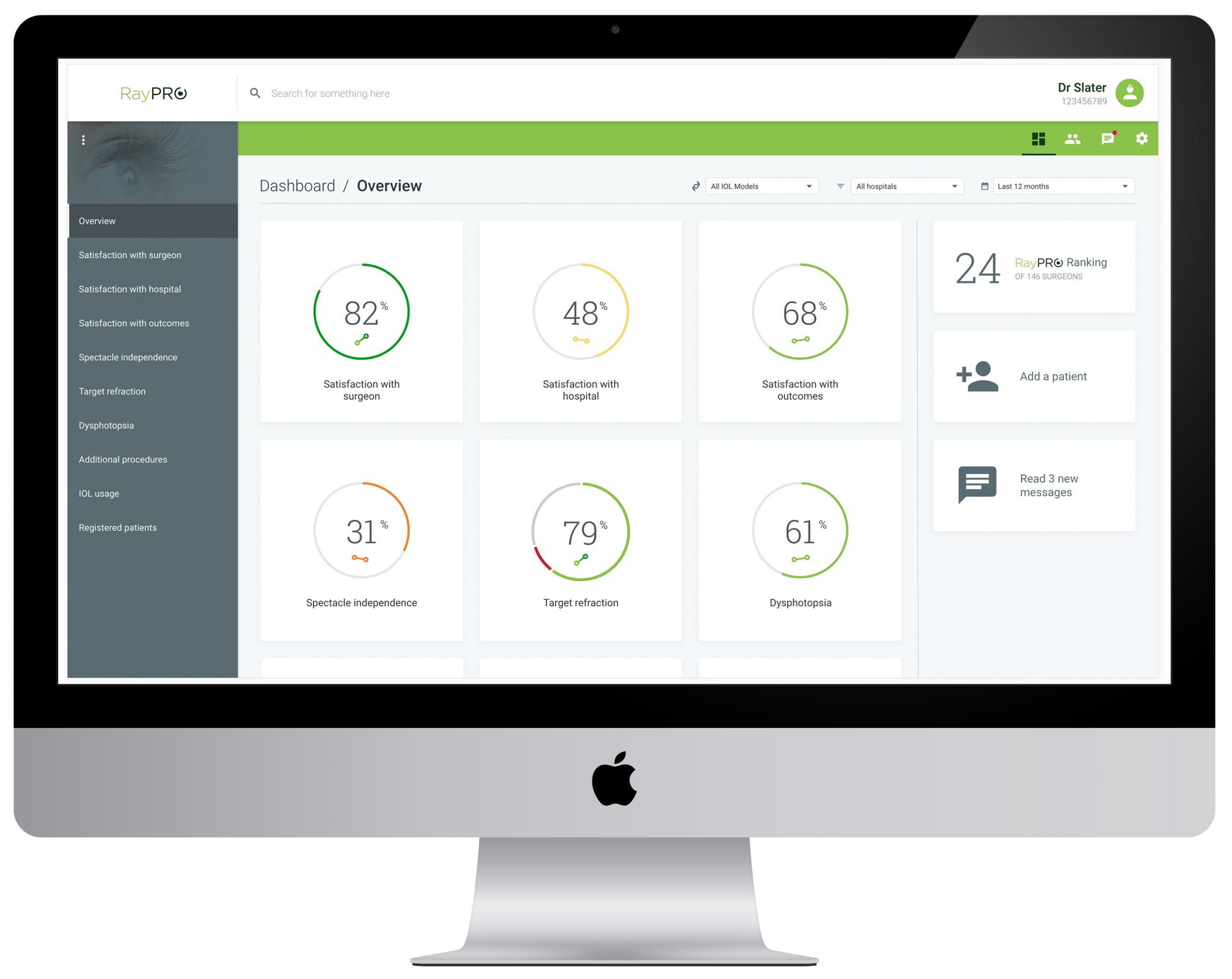 Rayner announces 1,000 IOLs recorded on RayPRO digital platform - Rayner : Canada